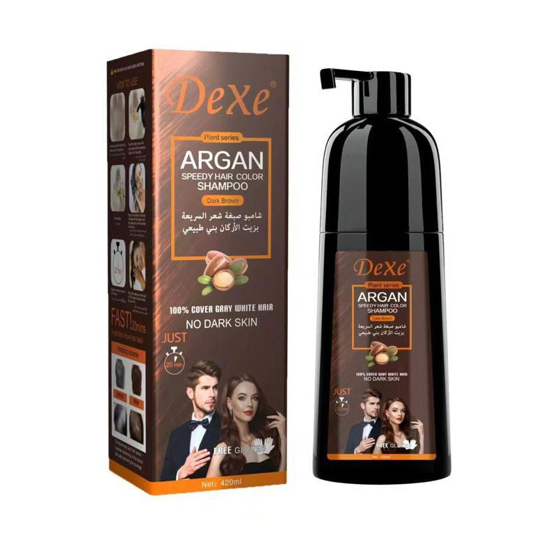 DEXE Argan speedy hair color shampoo ( original ) – Hazimeh Toys